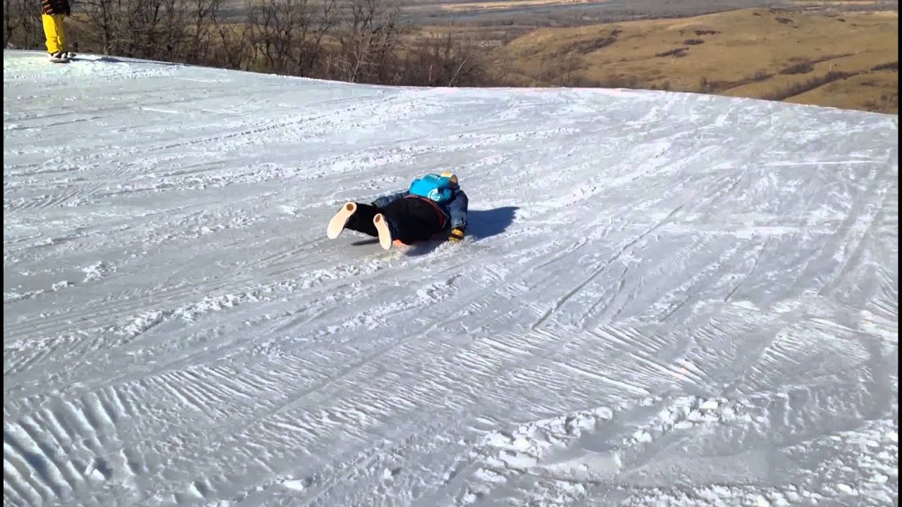 Huff Hills Sled Race - YouTube