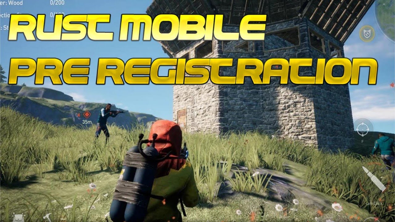 How To Pre-register To RUST Mobile - YouTube