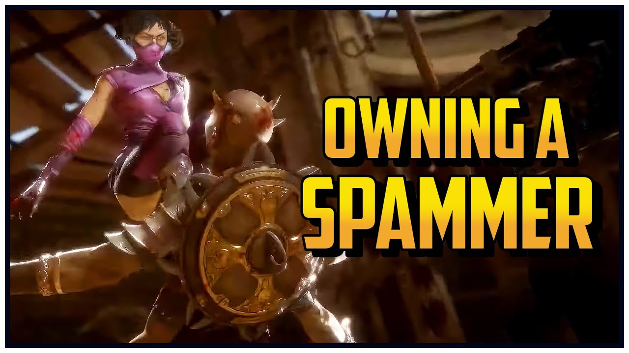 MK11 - Mileena Meets a Filthy Spammer In Tournament... - YouTube