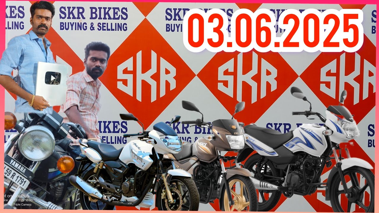 SKR BIKES MADURAI bike collection date 03.06.2025 please see the full video don't skip , - YouTube