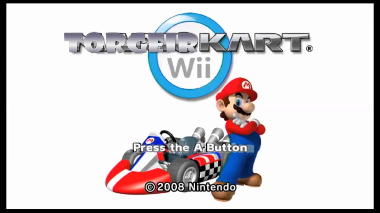 Torgeir Kart wii - Title screen - YouTube