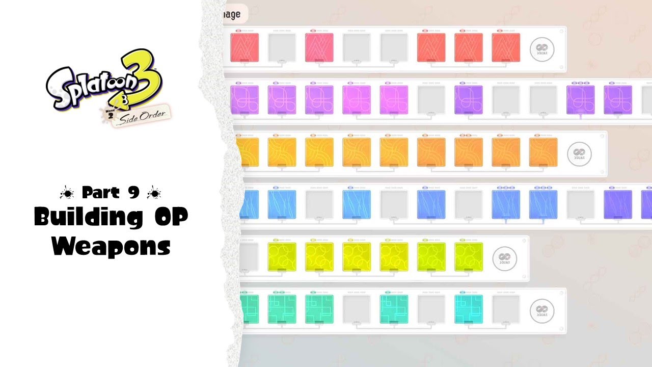 Splatoon 3: Side Order (Part 9) Building OP Weapons - YouTube