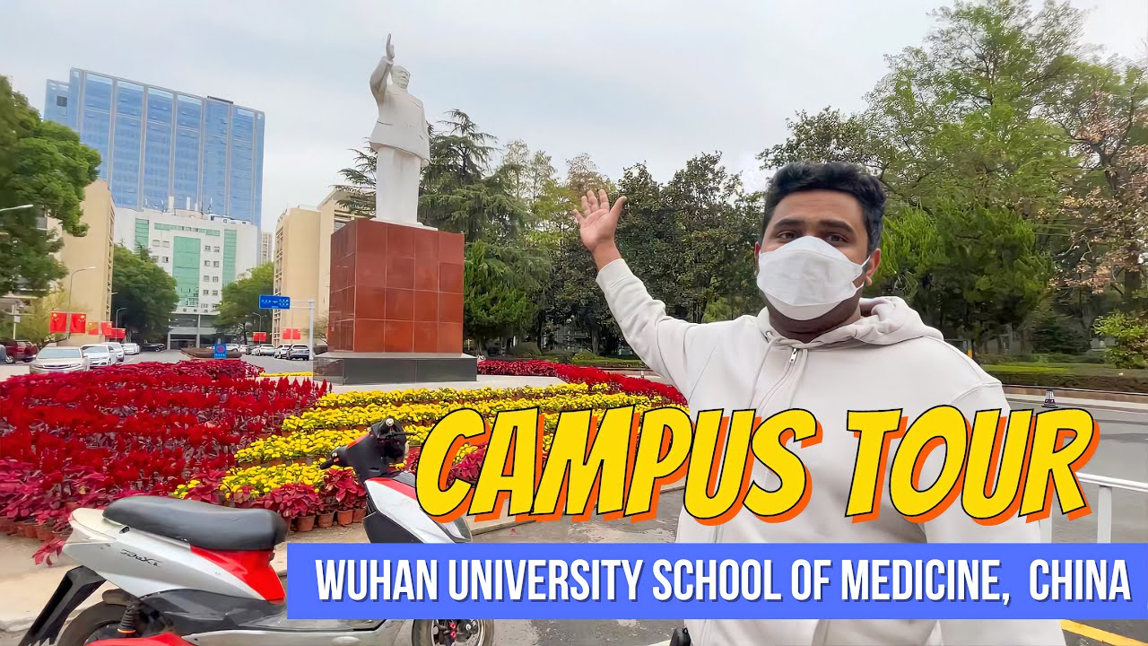 Welcome to my medical campus /wuhan university China/mallu vlog in ...
