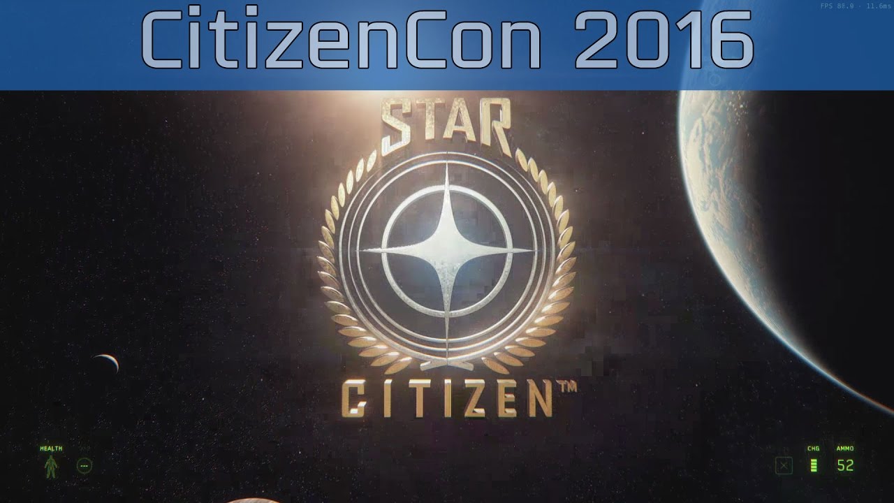 Star Citizen - CitizenCon 2016 Gameplay [HD 1080P] - YouTube