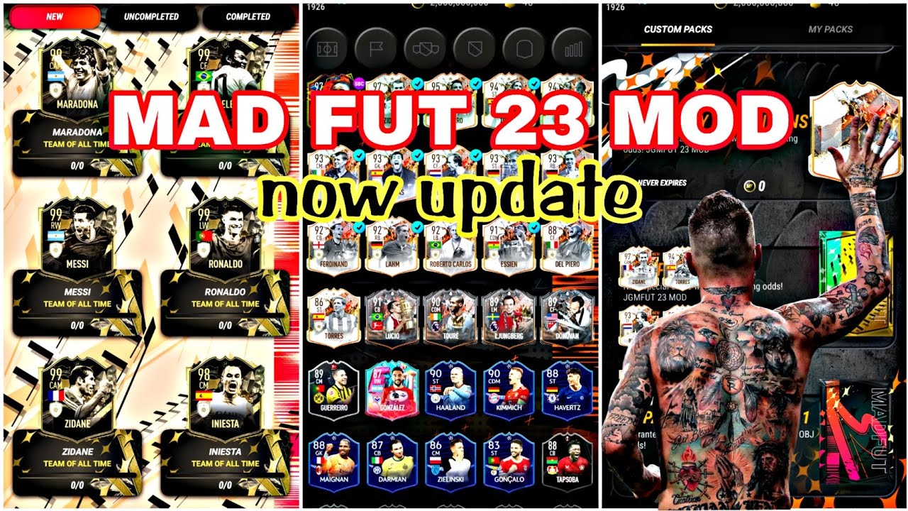 MAD FUT 23 MOD APK 💯⚽ #madfut #madfut23 #madfutmod #madfut23mod - YouTube