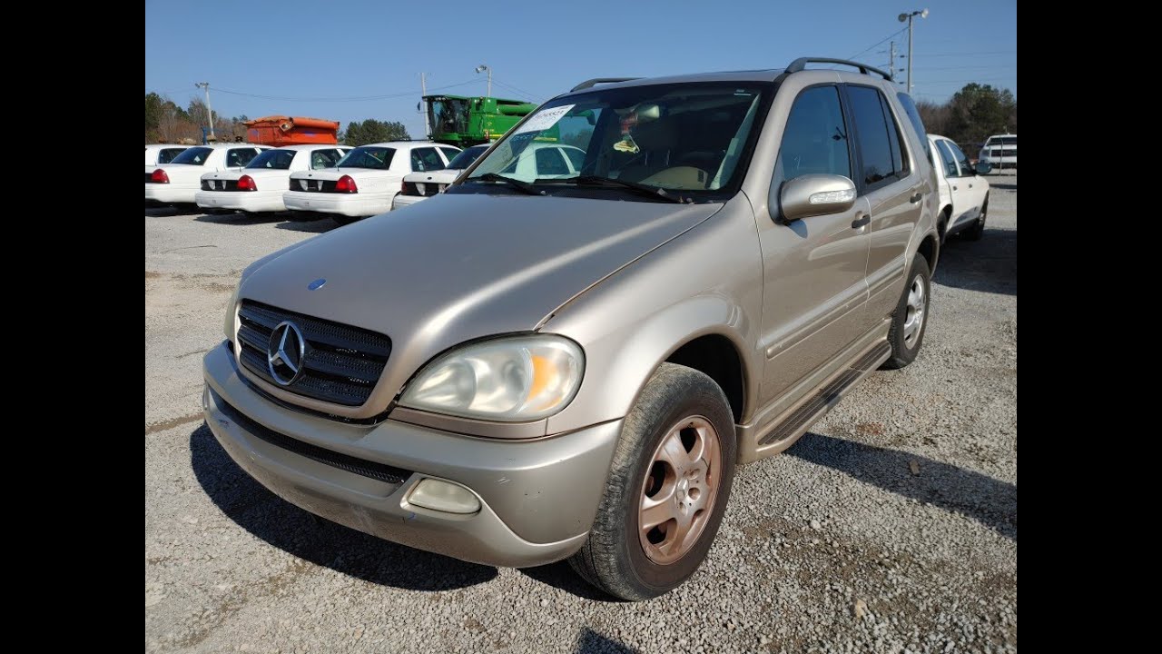 2004 Mercedes ML 350 to be auctioned by Fowler Auction - YouTube