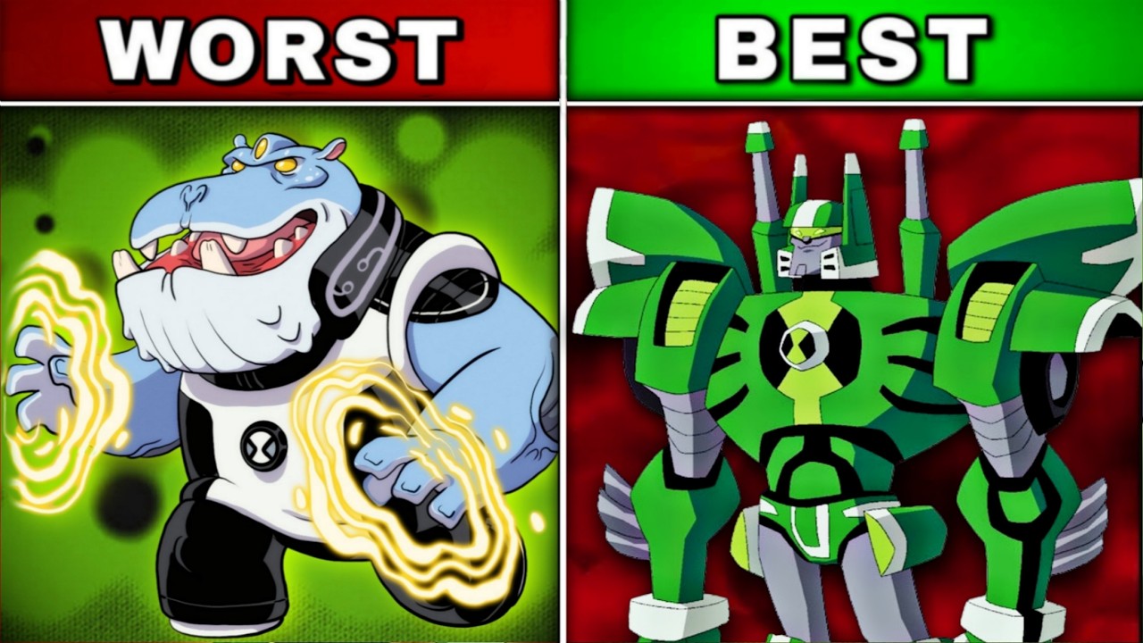 Ranking Every UNSEEN / NON-CANON Alien of Ben 10 - WORST to BEST (Part ...