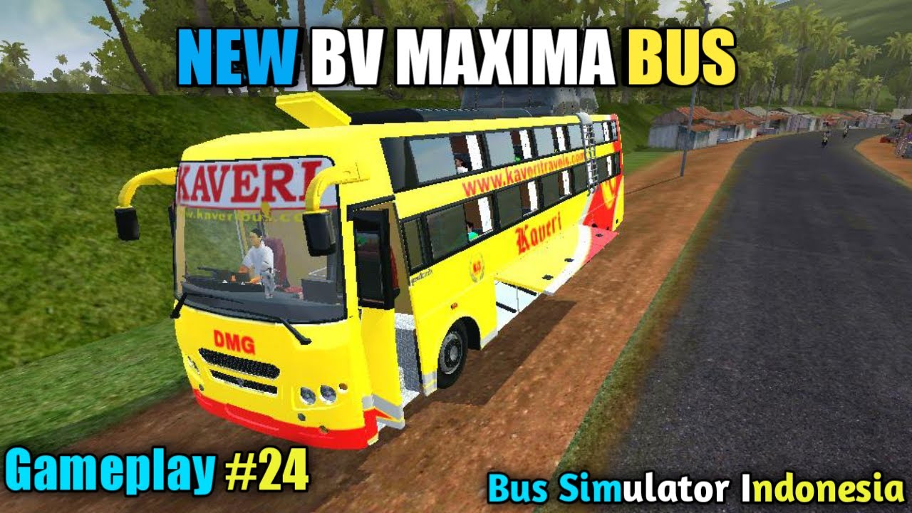 🔴New BV Maxima bus mod for bussid || Realistic bus mod || BSI Gaming ...
