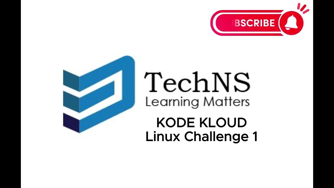 Kode Kloud | Linux challenge 1 - YouTube