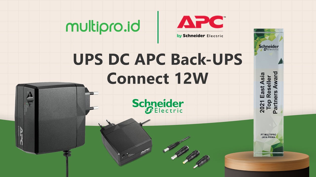 UNBOXING UPS DC APC Back-UPS Connect 12W - YouTube