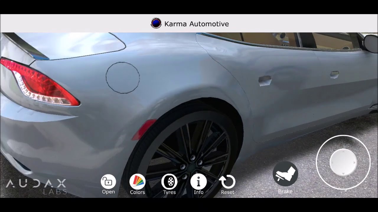 Karma AR Car Configurator - YouTube