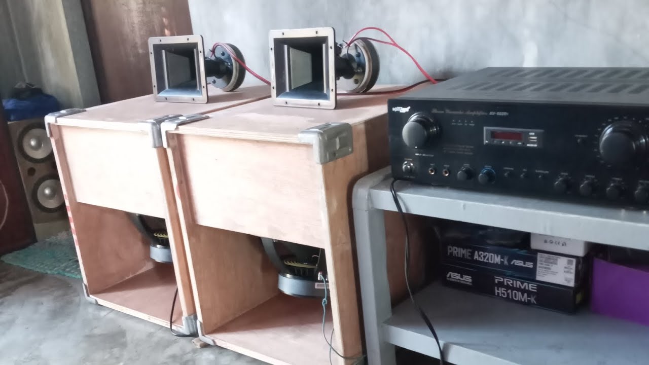 cubo sound check pang bahay setup - YouTube