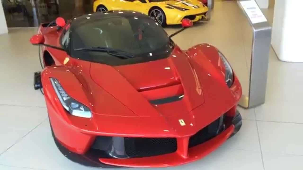LA Ferrari overview Ferrari dealership Egham - YouTube