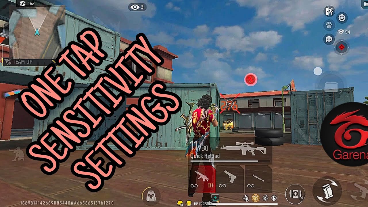 Ultimate One Tap Settings Guide #Sensitivity vivo mobile oppo mobile ...