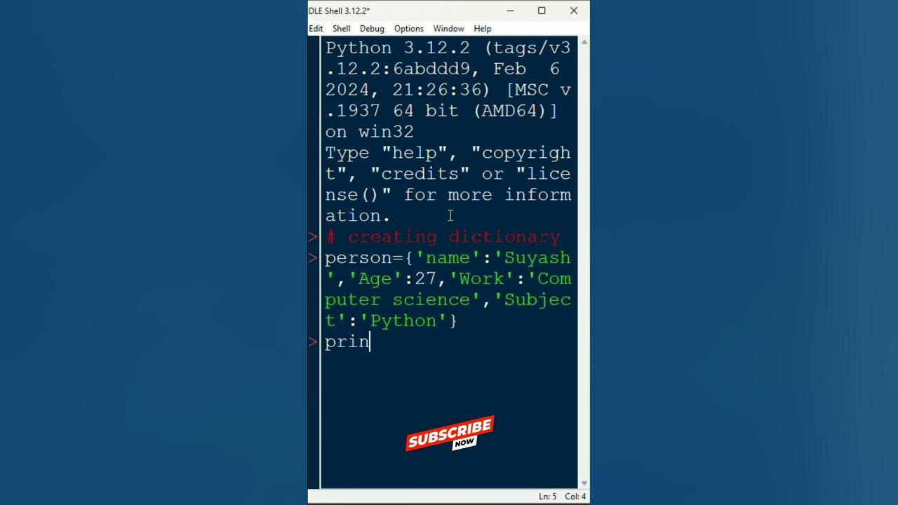 Python Tutorial Of Dictionaries Part 3 Coding Python Programming