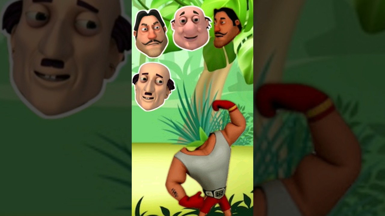 Boxer | Motu Patlu Cartoon | Face challenge #cartoon #pswpuzzle # ...