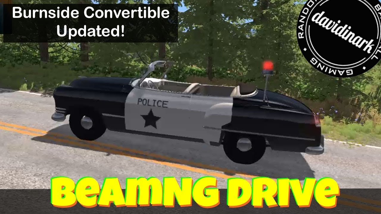 BURNSIDE COUPE/CONVERTIBLE UPDATED! - BeamNG Drive - YouTube