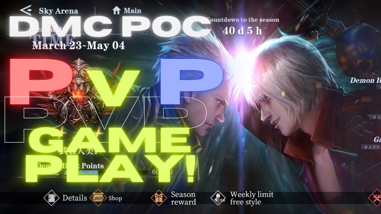 Devil May Cry: Peak Of Combat PVP Gameplay! | DMC POC - YouTube