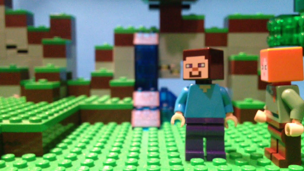Lego Minecraft adventure part 2 - YouTube
