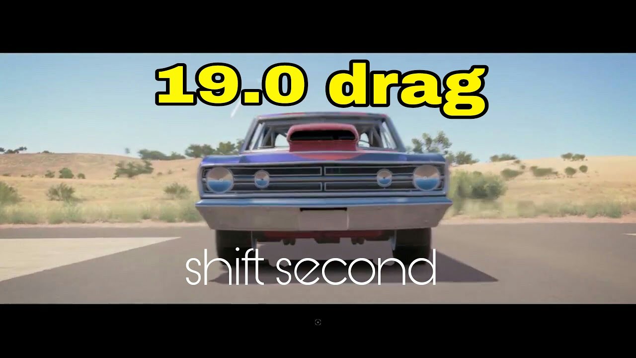Forza horizon 3 dodge dart drag shift second drag tune (19.086sec) drag ...