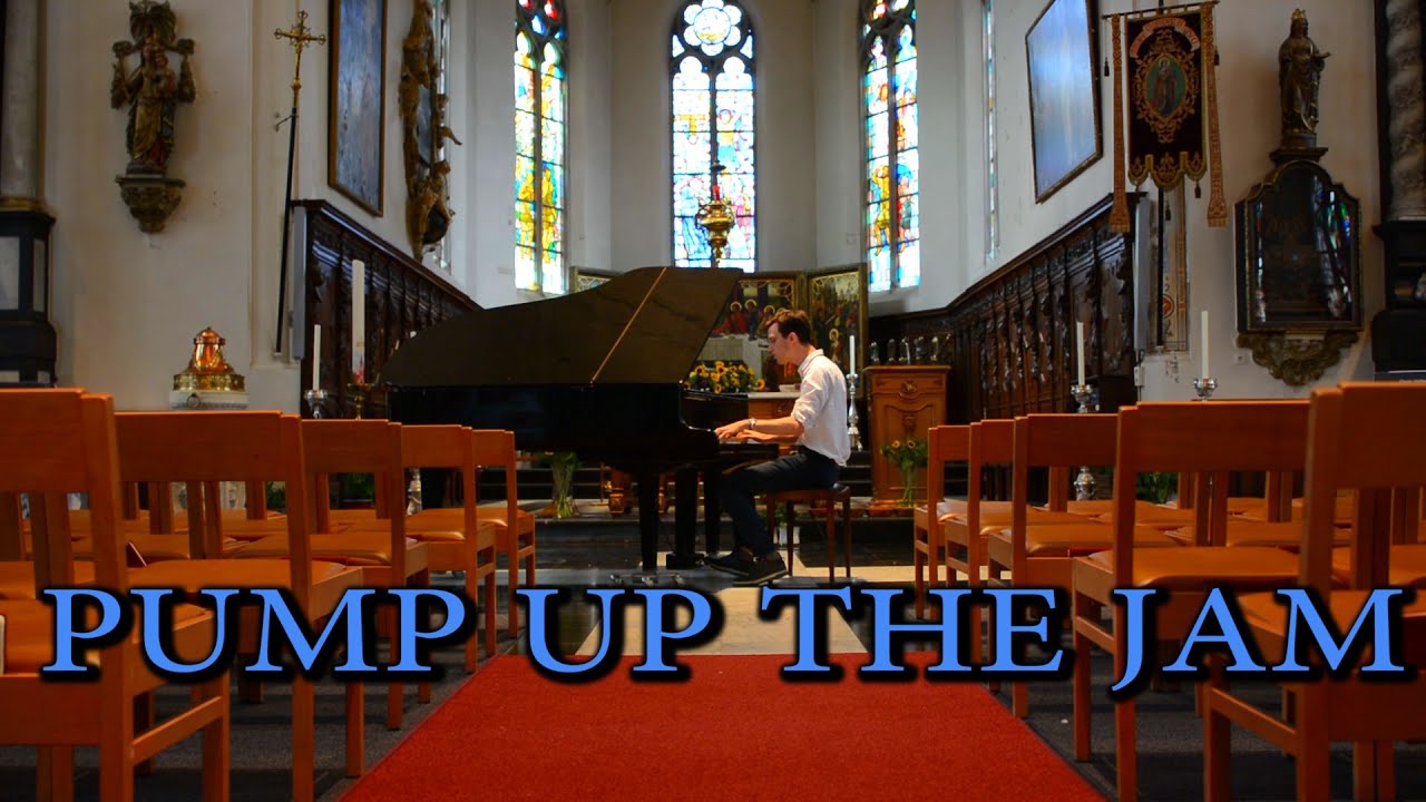 Pump Up The Jam in a CHURCH on Grand Piano [Technotronic] - YouTube