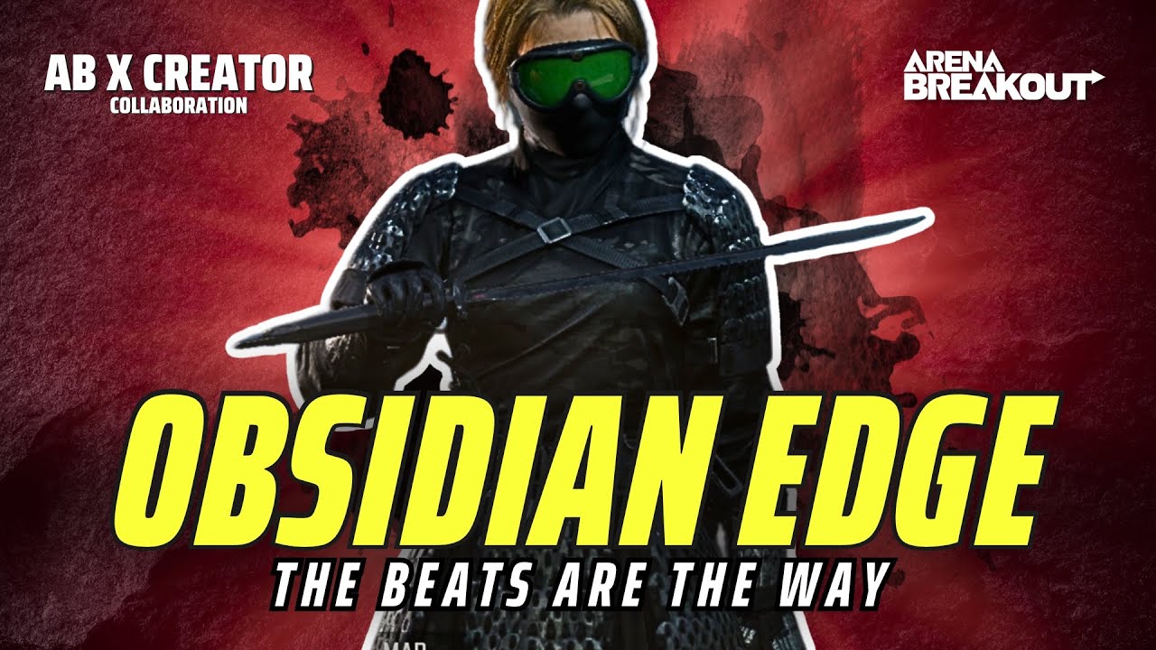 OFFICIAL Arena Breakout Collab: Winning "Obsidian Edge Skin" Event ...