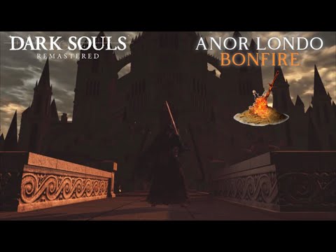 Dark Souls Remastered ANOR LONDO 2nd Bonfire Guide - YouTube