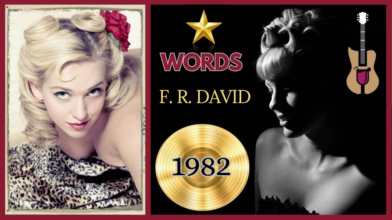 WORDS- 1982 F. R. DAVID REMEMBER - YouTube