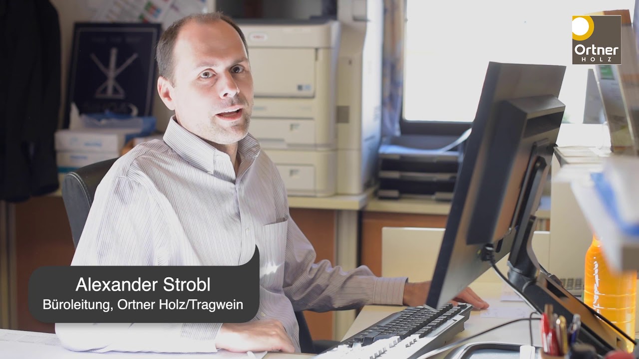 Ortner Holz | meinJob-Freistadt - Alexander Strobl, Büroleitung - YouTube