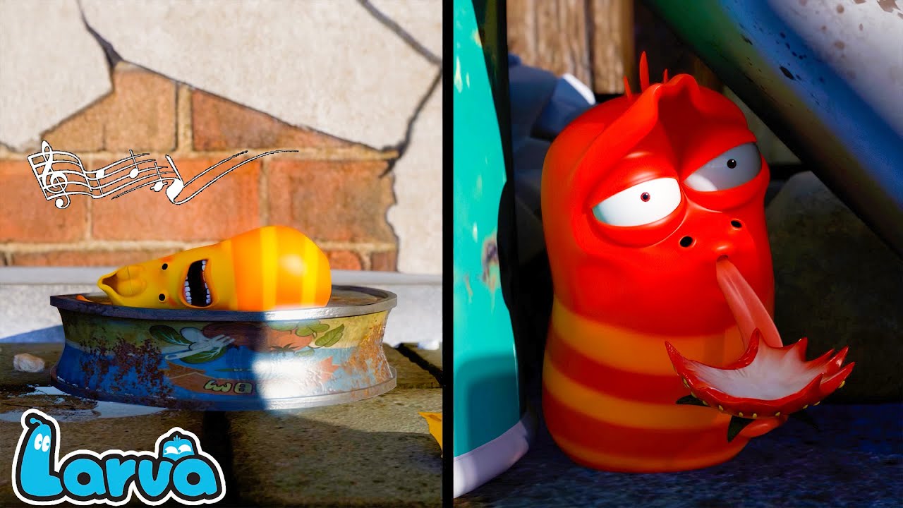LARVA ANIMATION🌟LAZY YELLOW🍓 CARTOONS MOVIES NEW VERSION 🌟CARTOON ...