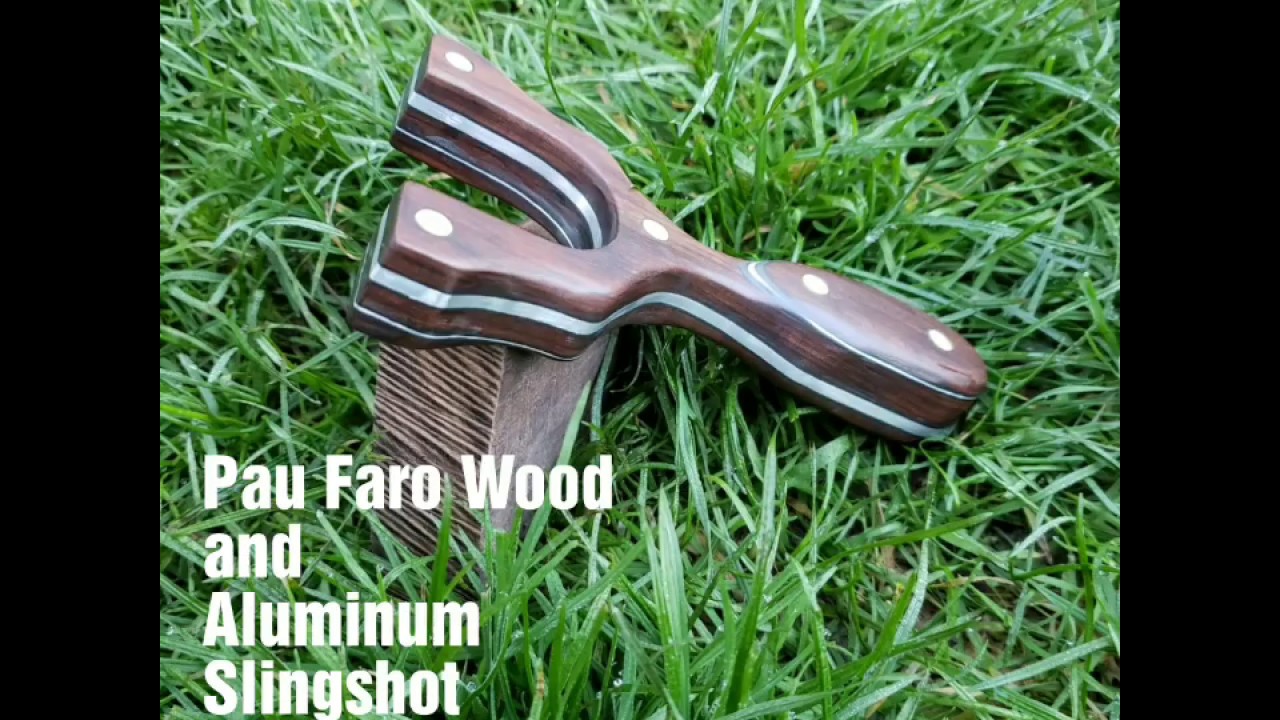 Handmade Custom Slingshot - YouTube