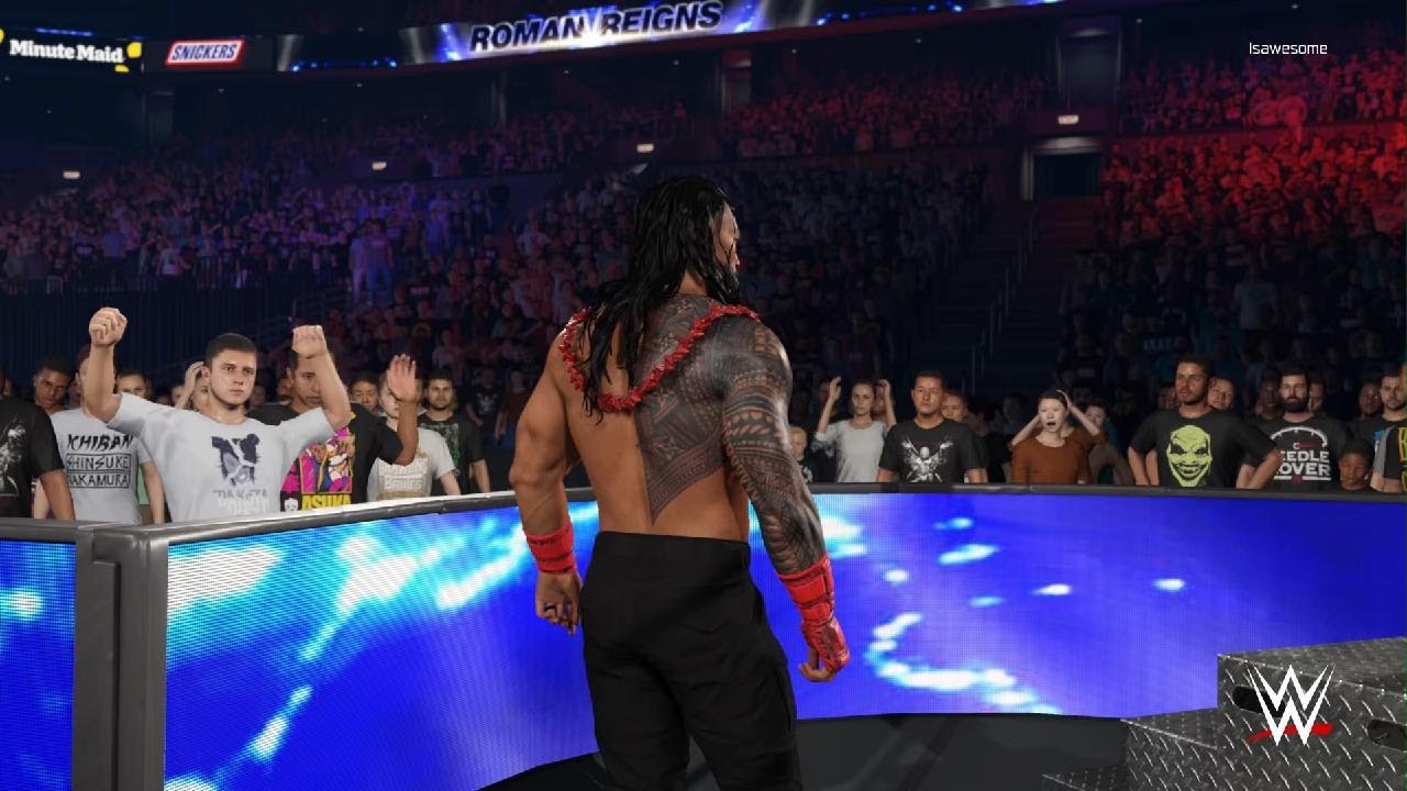 ROMAN REIGNS VS ERICK ROWAN - YouTube