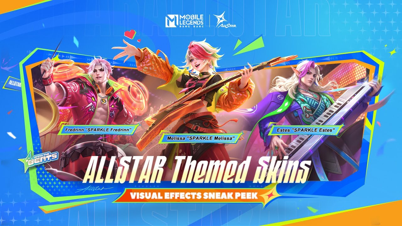 ALLSTAR 2024 Themed Skins | SPARKLE | Mobile Legends: Bang Bang - YouTube