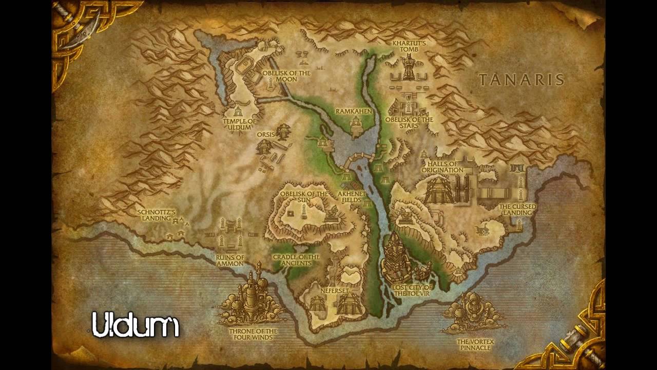World of Warcraft Cataclysm Maps 2 - YouTube
