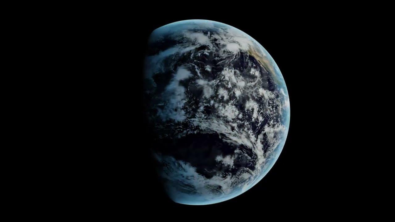 Earth rotation animation | Motion graphics | alpha channel looped - YouTube