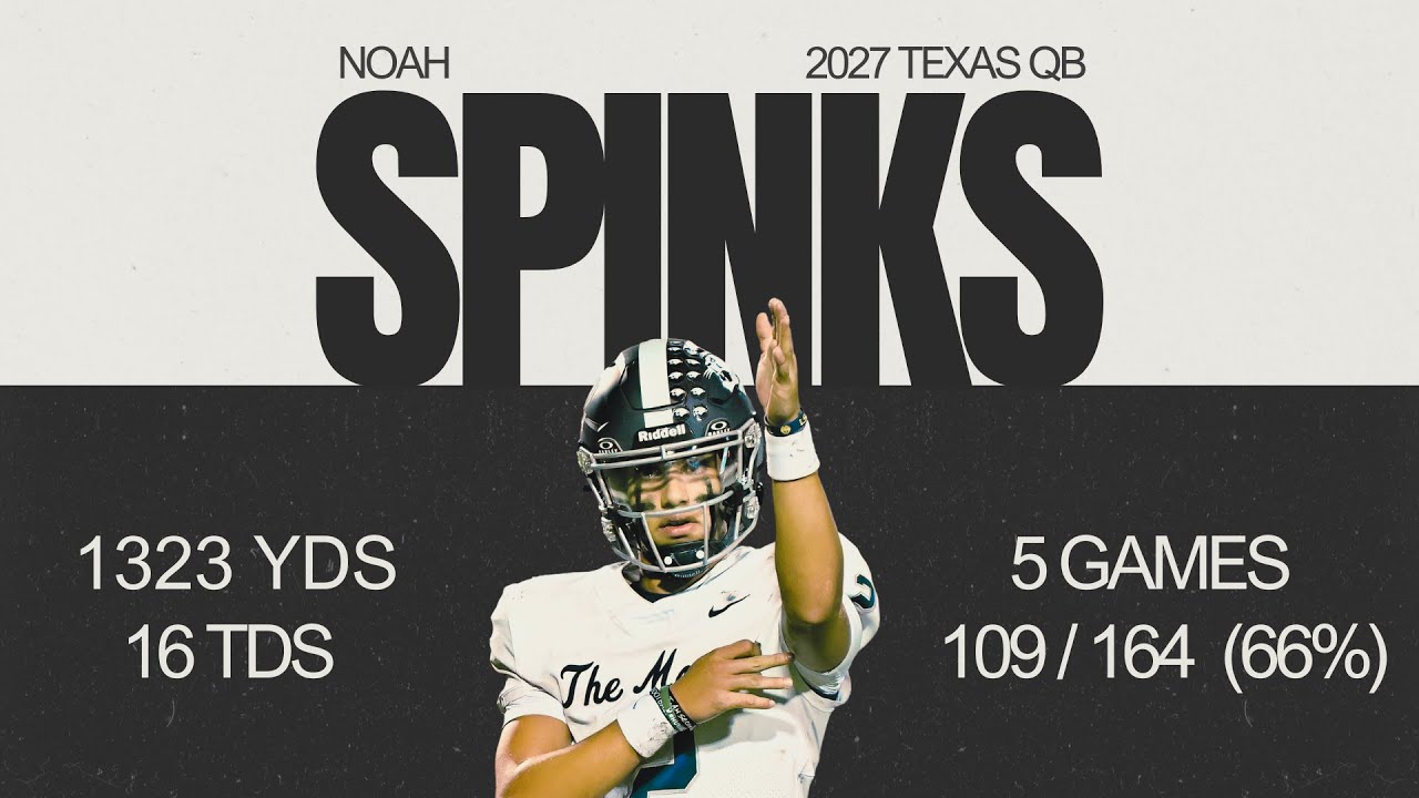 Noah Spinks - Sophomore Mid SZN Highlights - YouTube