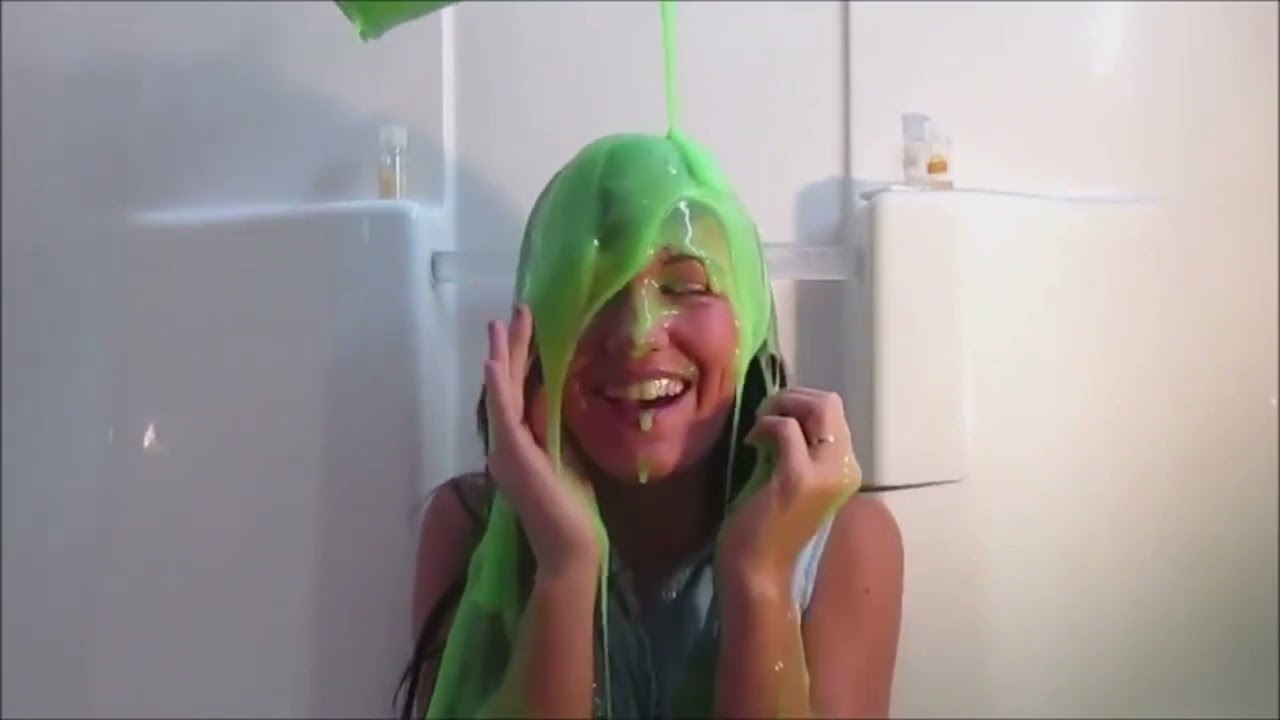 Green slimed - YouTube