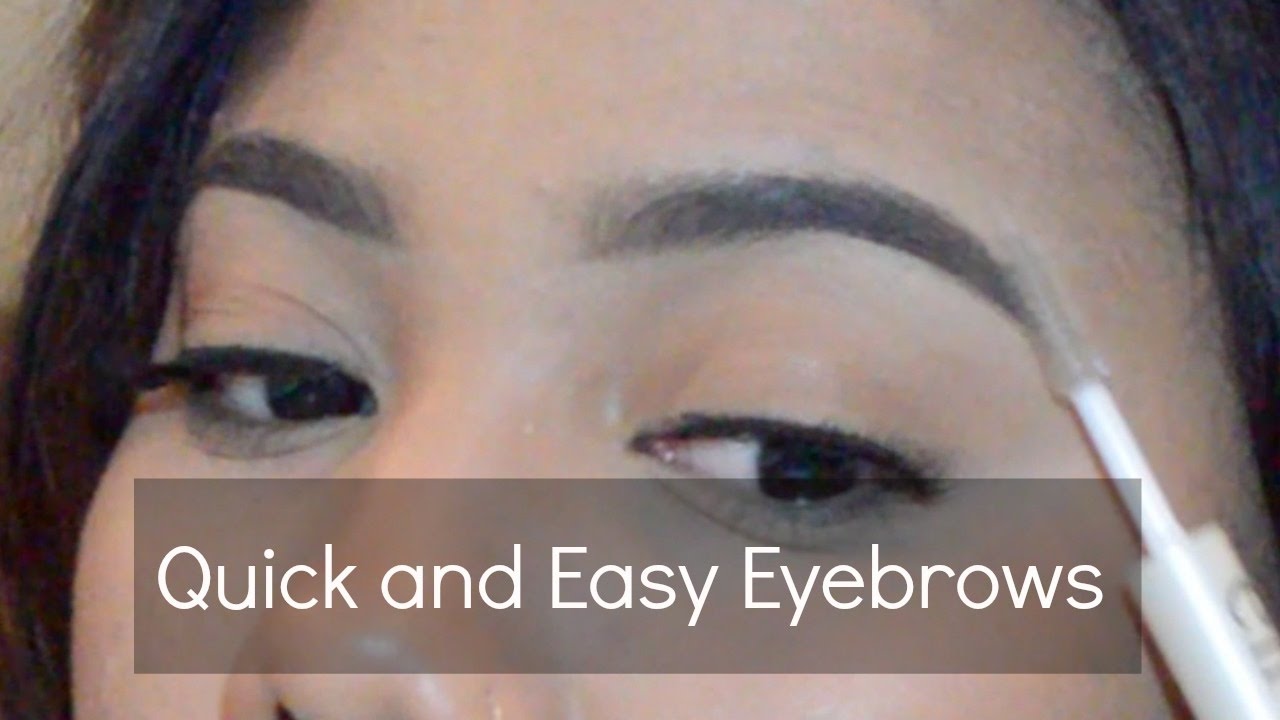 EYEBROWS THO! Natural Eyebrow tutorial | Milani Stay Put Brows | Beauty by Shandilin - YouTube