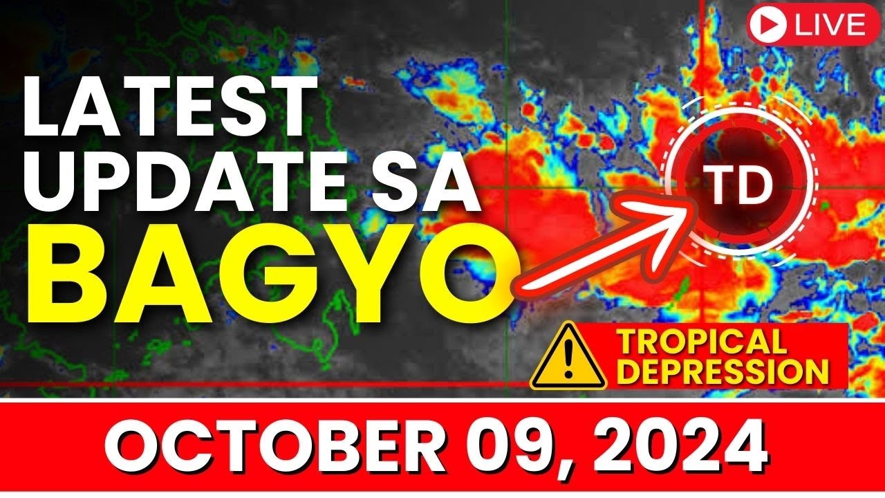 Latest Update Sa Bagyo October 09, 2024 | Bagyo Update Today | Pagasa ...