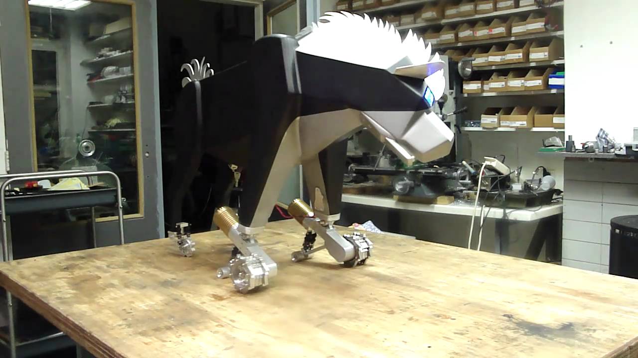 Baileybots Hyena: Animal Machine Hybrid - YouTube