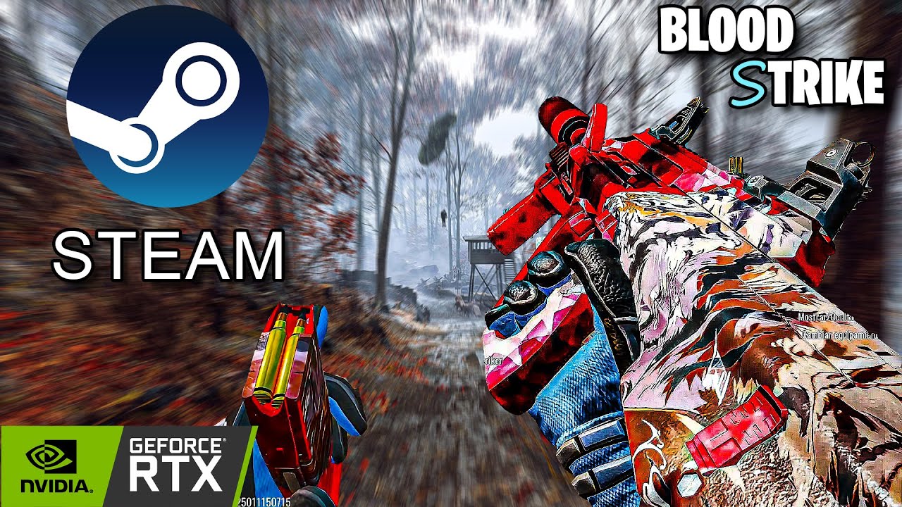 Asi se ve BLOOD STRIKE en STEAM con GRAFICOS AL MAXIMO 4K 240 FPS - YouTube
