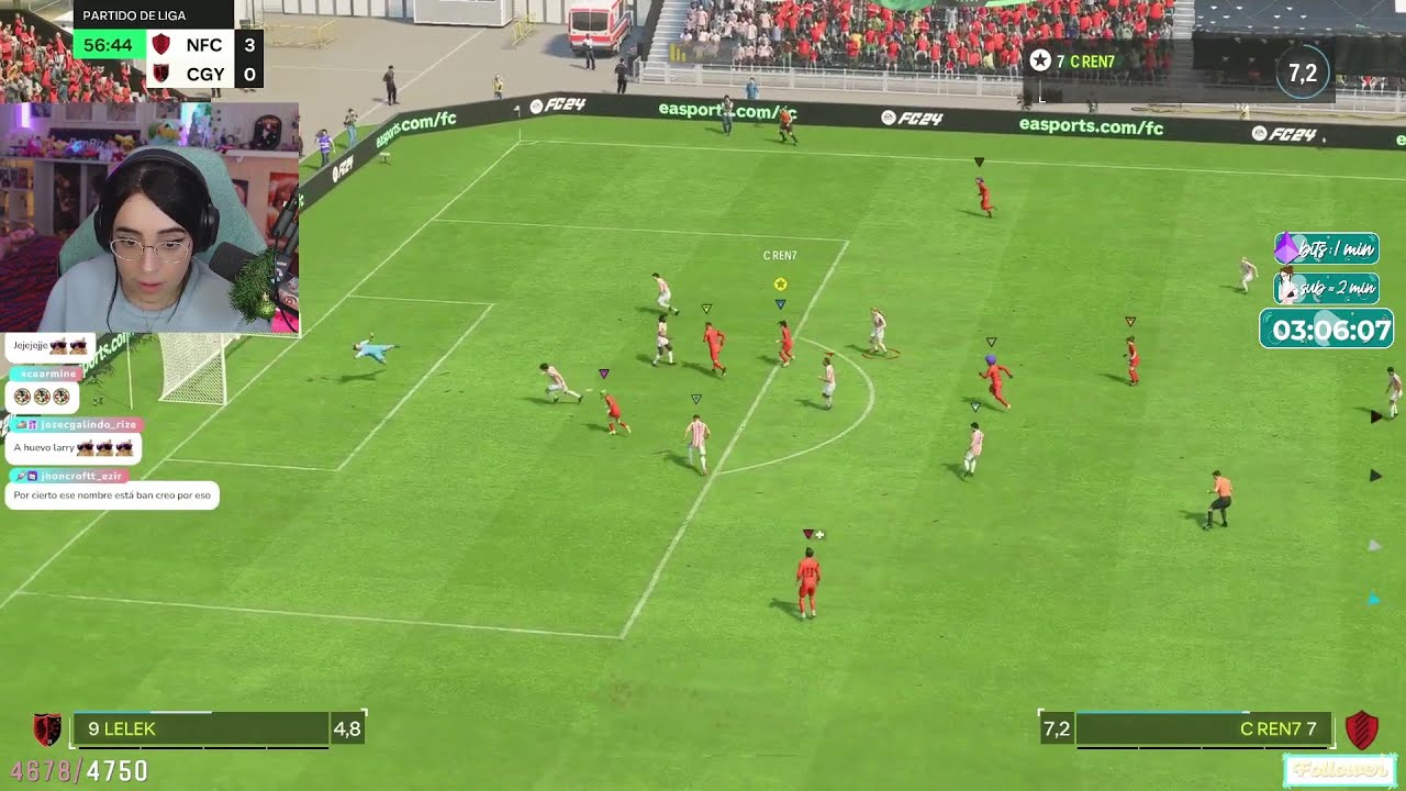 SEGUNDO GOOOOL CREN7 EN EL PRIMER PARTIDO CON NOJOSTROS FC | RENRIZE ...