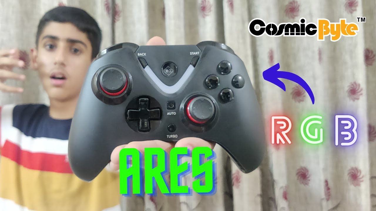 Cosmic Byte ARES Gamepad UNBOXING and FIRST Impression 🔥 *This GAMEPAD ...