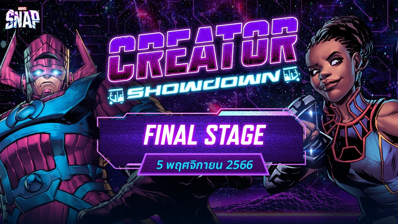🔴[LIVE] Marvel Snap Creator Showdown 2023: Final Stage - YouTube