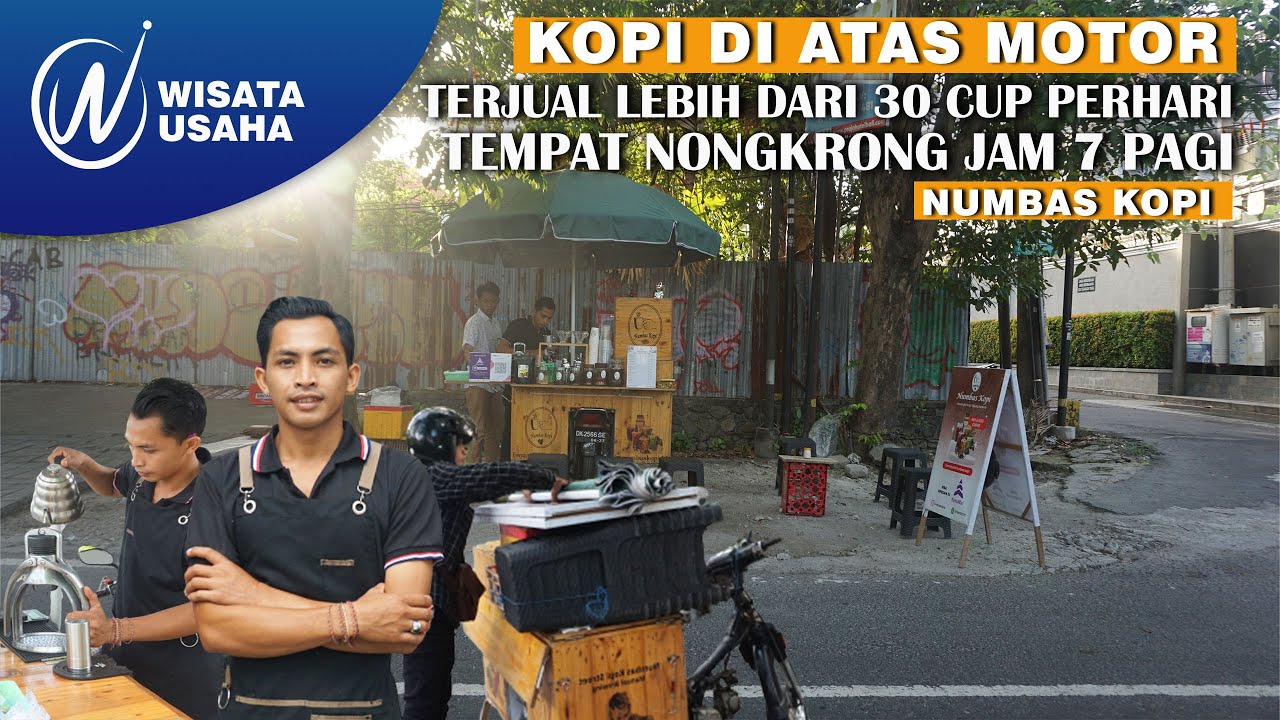 Jualan Kopi Pakai Sepeda Motor Honda ASTREA - Nikmatnya Seruput Kopi ...