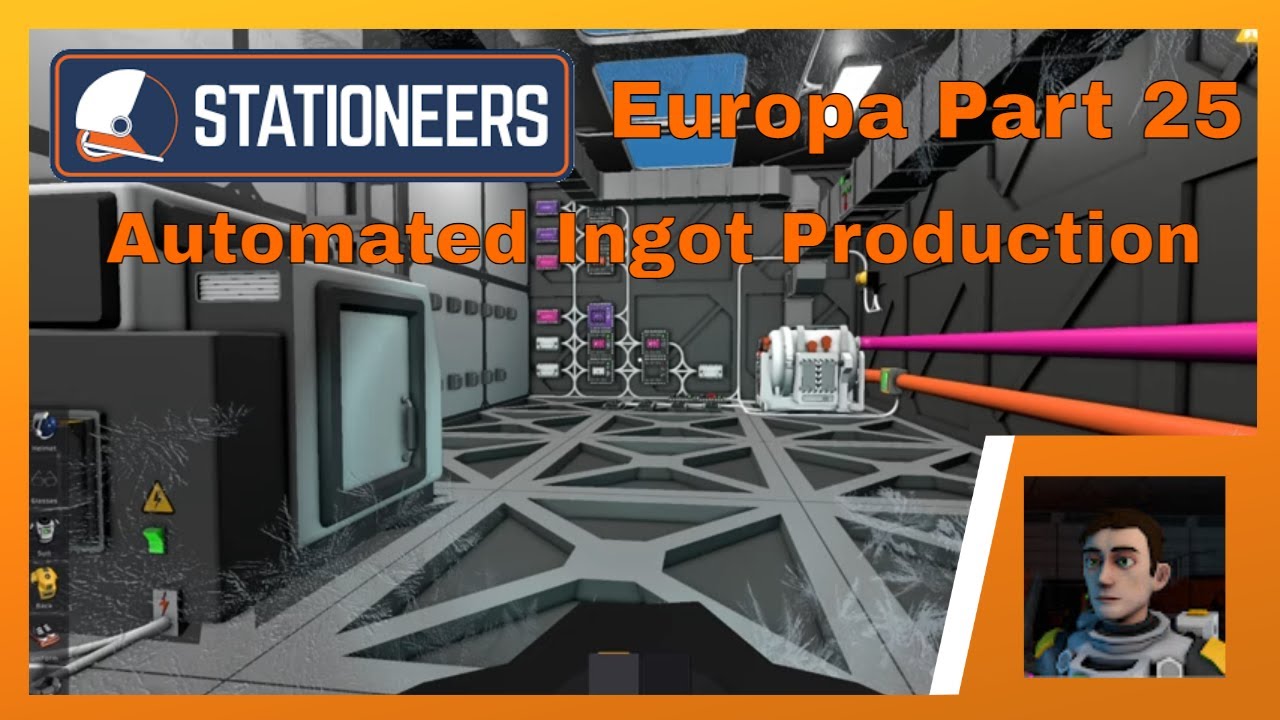 Stationeers Europa Playthrough Part 25: Automated Ingot Production ...