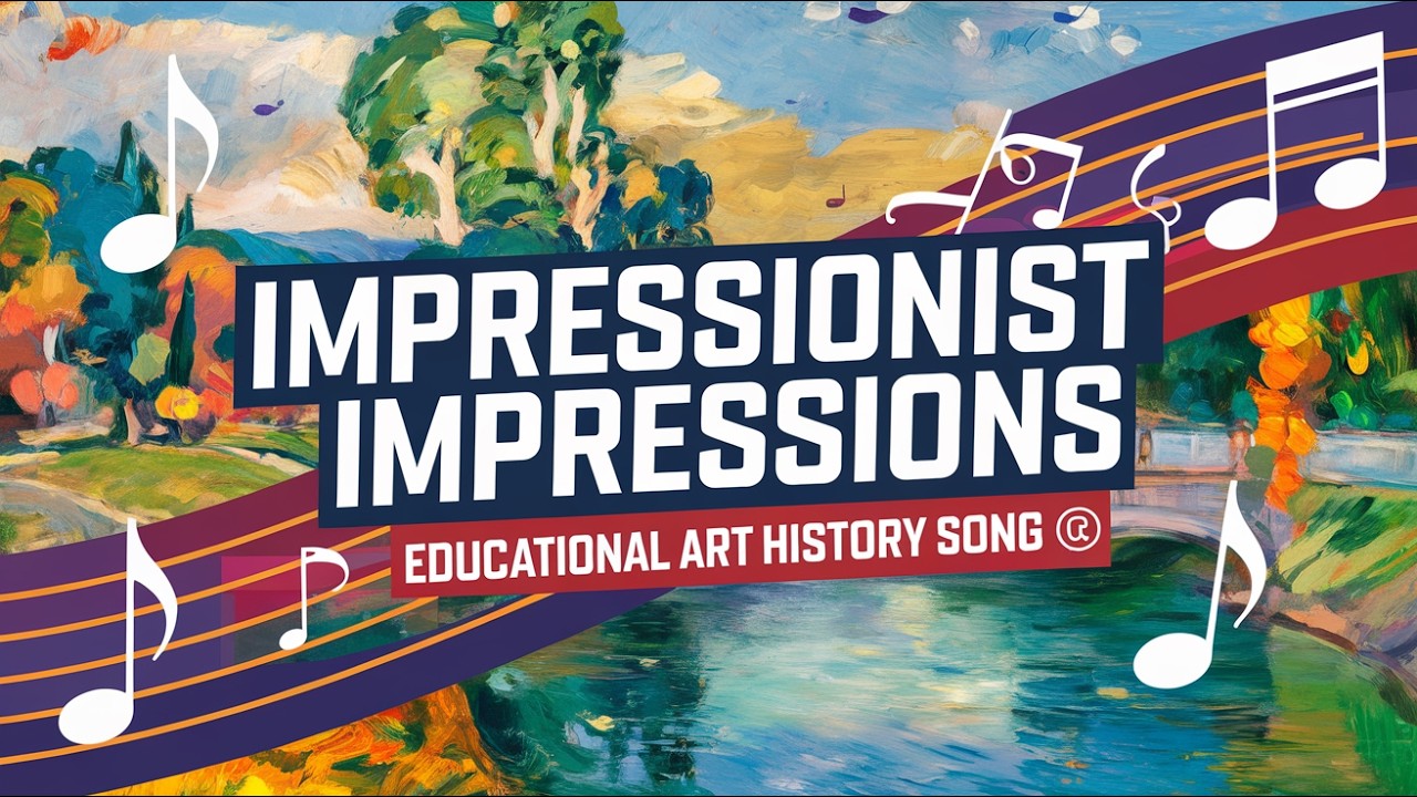 Impressionist Impressions | Educational Art History Song 🎨🎶 - YouTube