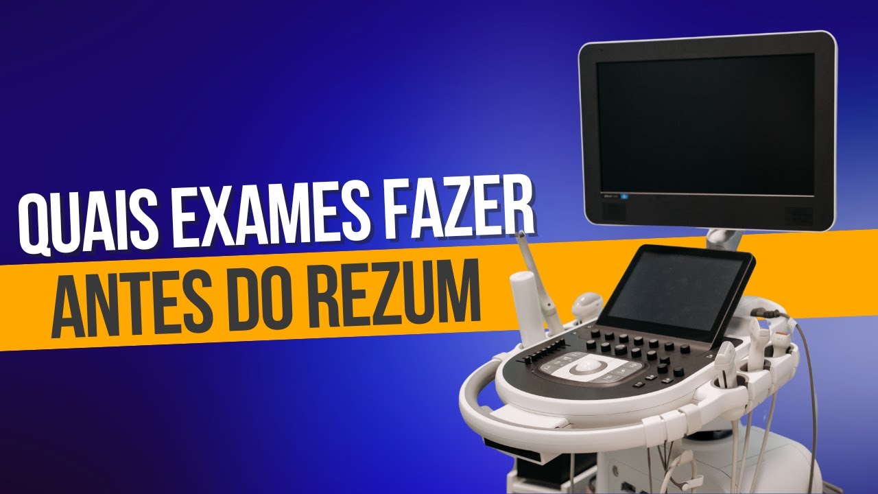 Quais exames fazer antes do Rezum? Veja a preparação completa! - YouTube