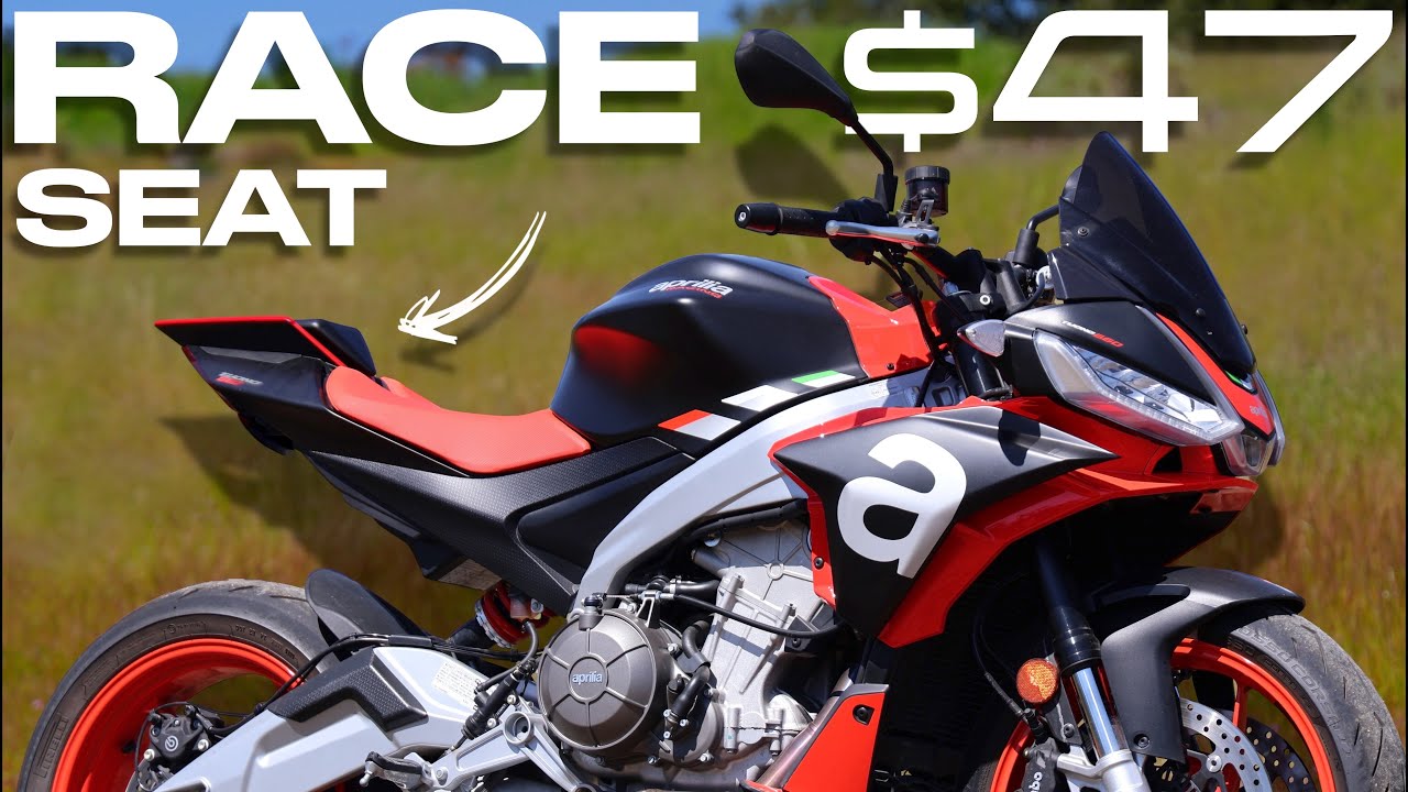 Aprilia 660 Race Seat Review - YouTube