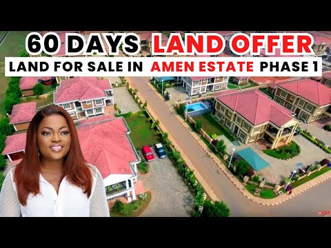 AMEN ESTATE PHASE 1 | Land Reopen For Sale | Funke Akindele Estate ...